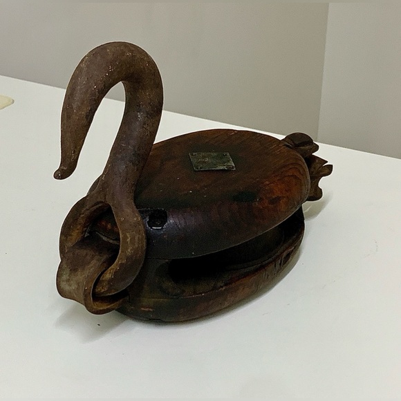 Art | 19th Century Antique Large Tall Ship Sail Rigging Functional ...